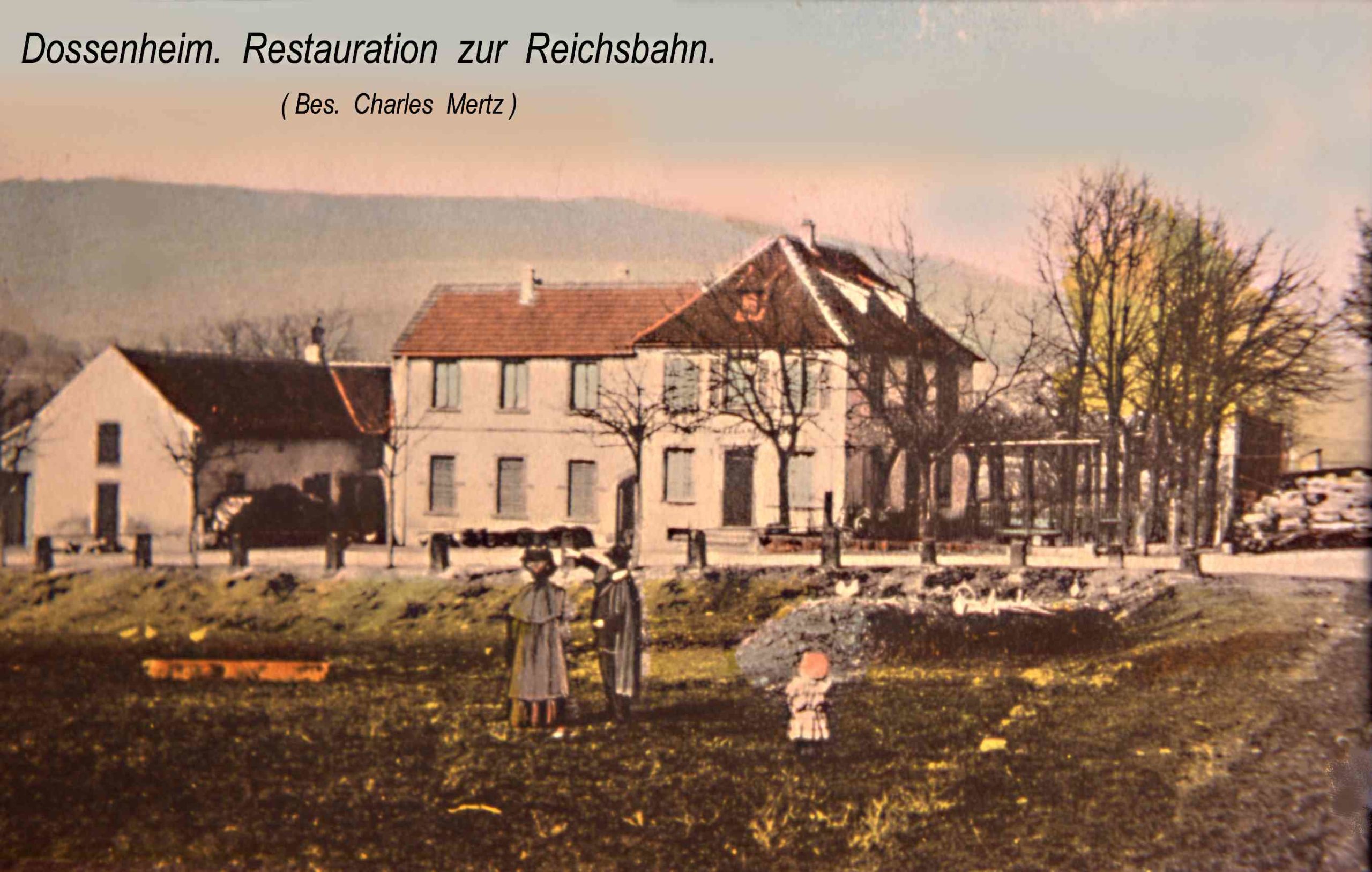 Autrefois à Dossenheim - Commune de Dossenheim sur Zinsel