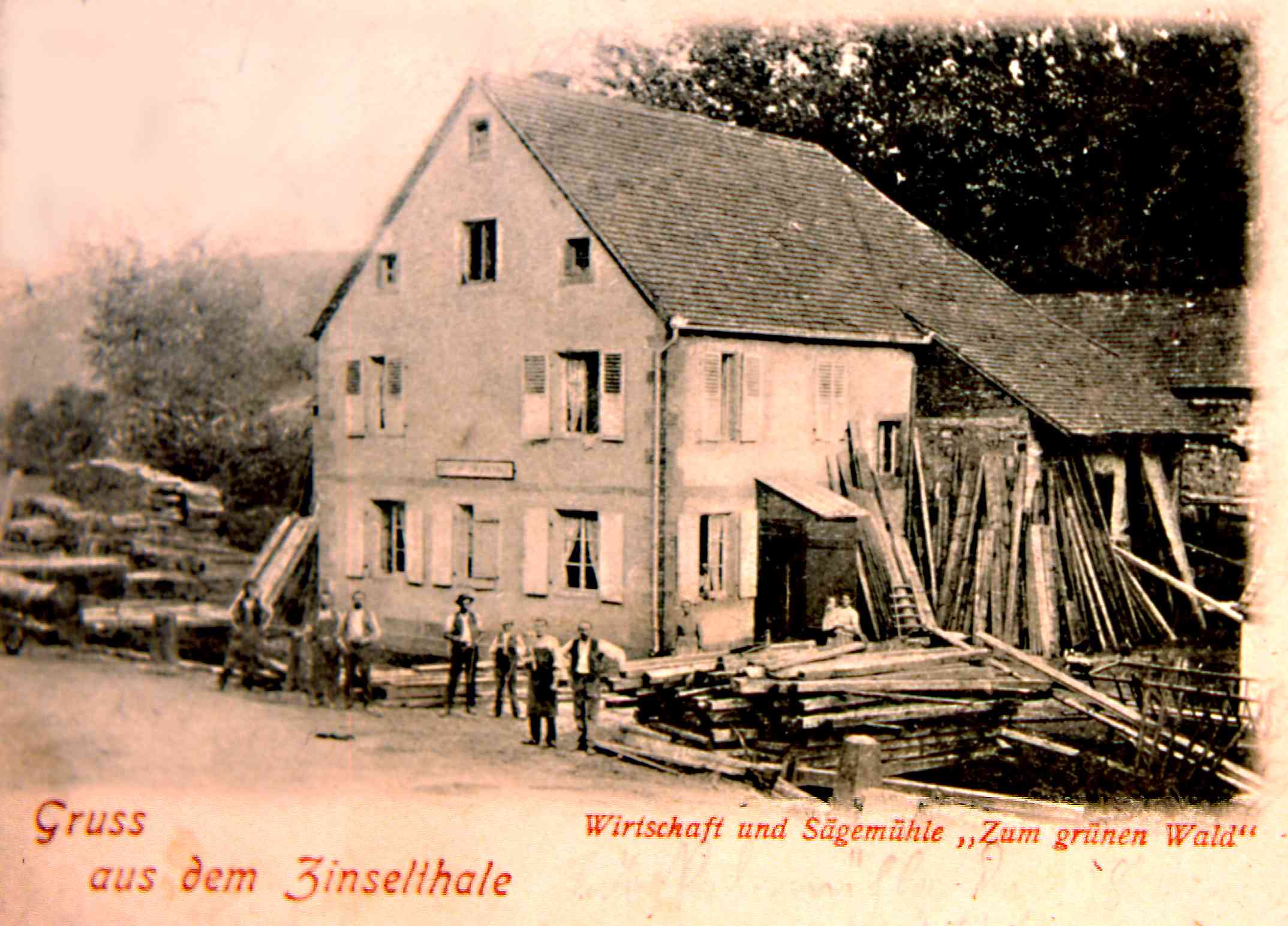 Autrefois à Dossenheim - Commune de Dossenheim sur Zinsel